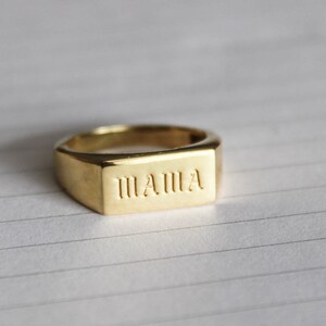 Personalized Rings, Word Rings, Rings With Words, Quote Jewelry ...