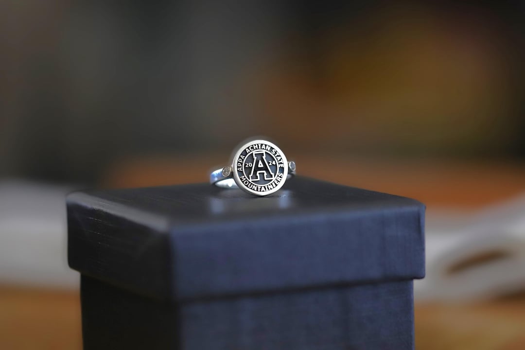 Silver Class Ring, Class Ring Silver, College Class Ring, Custom ...