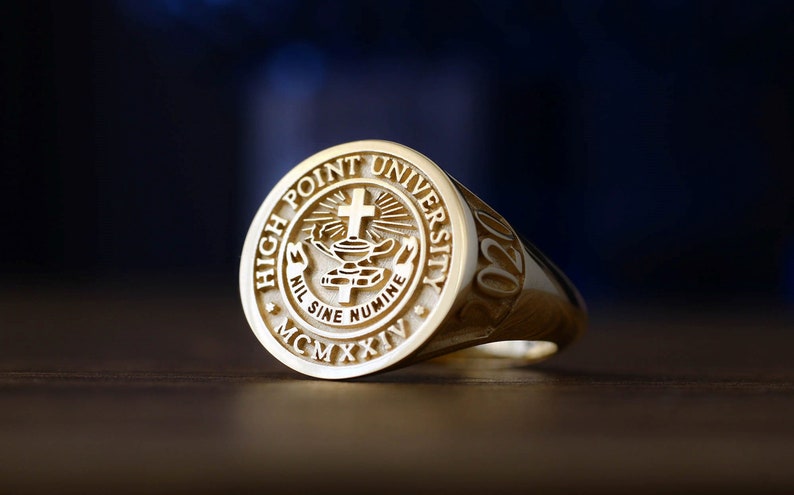Gold Class Rings Graduation Rings Gold College Ring College - Etsy