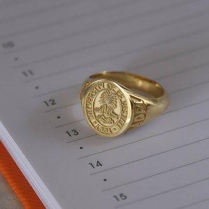 Gold Class Rings, Graduation Rings, 10k Gold Class Ring, 14k Gold Class Ring, Class Rings, Gold ...