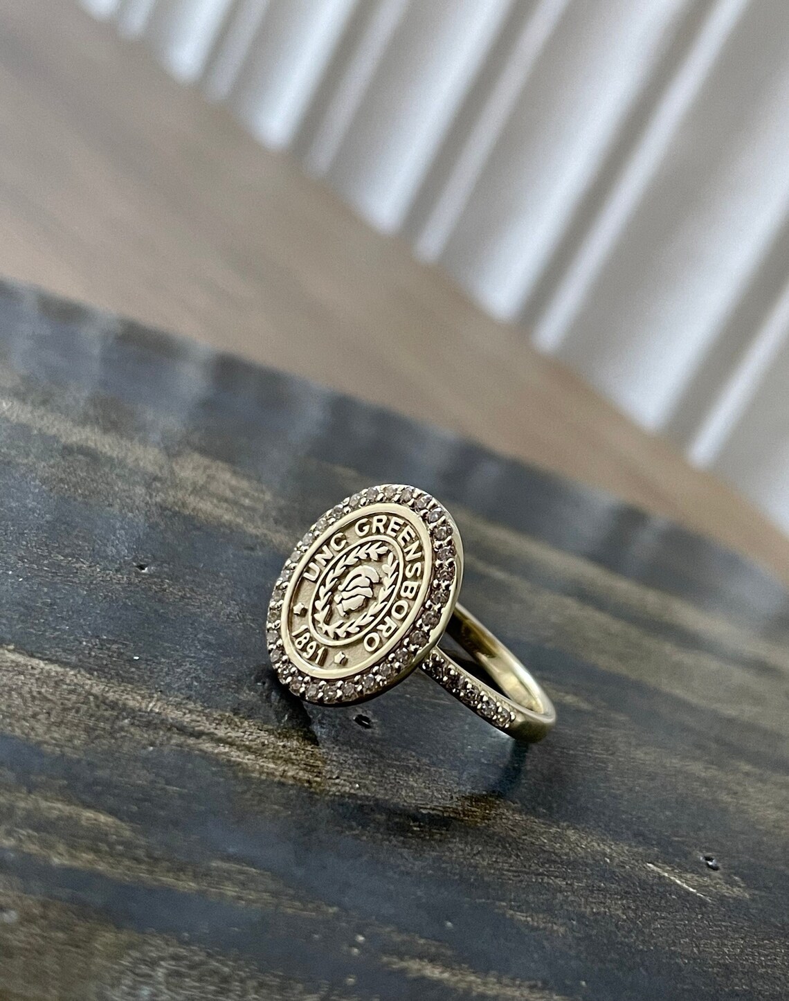 Gold Women's Class Ring Gold Graduation Rings - Etsy