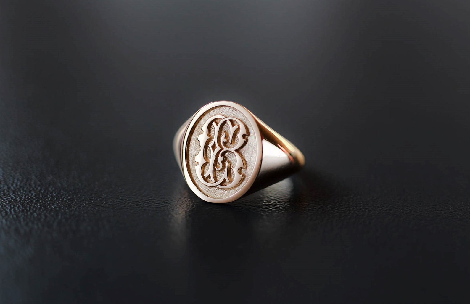 Custom Engraved Rings Custom Signet Ring Engraved Signet - Etsy