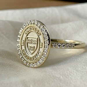 Gold Women's Class Ring Gold Graduation Rings - Etsy