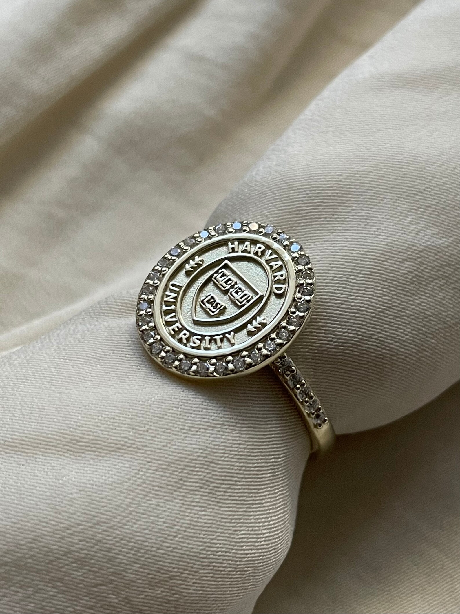 Gold Women's Class Ring Gold Graduation Rings - Etsy