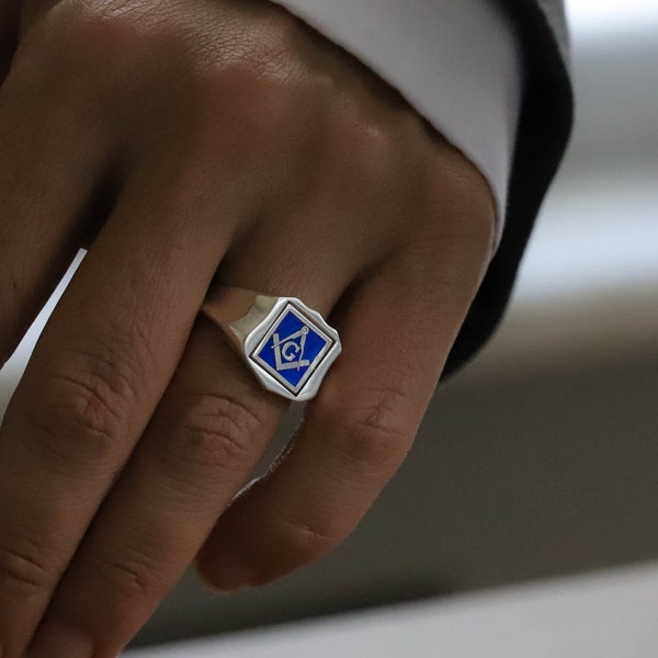 Masonic Ring - Etsy