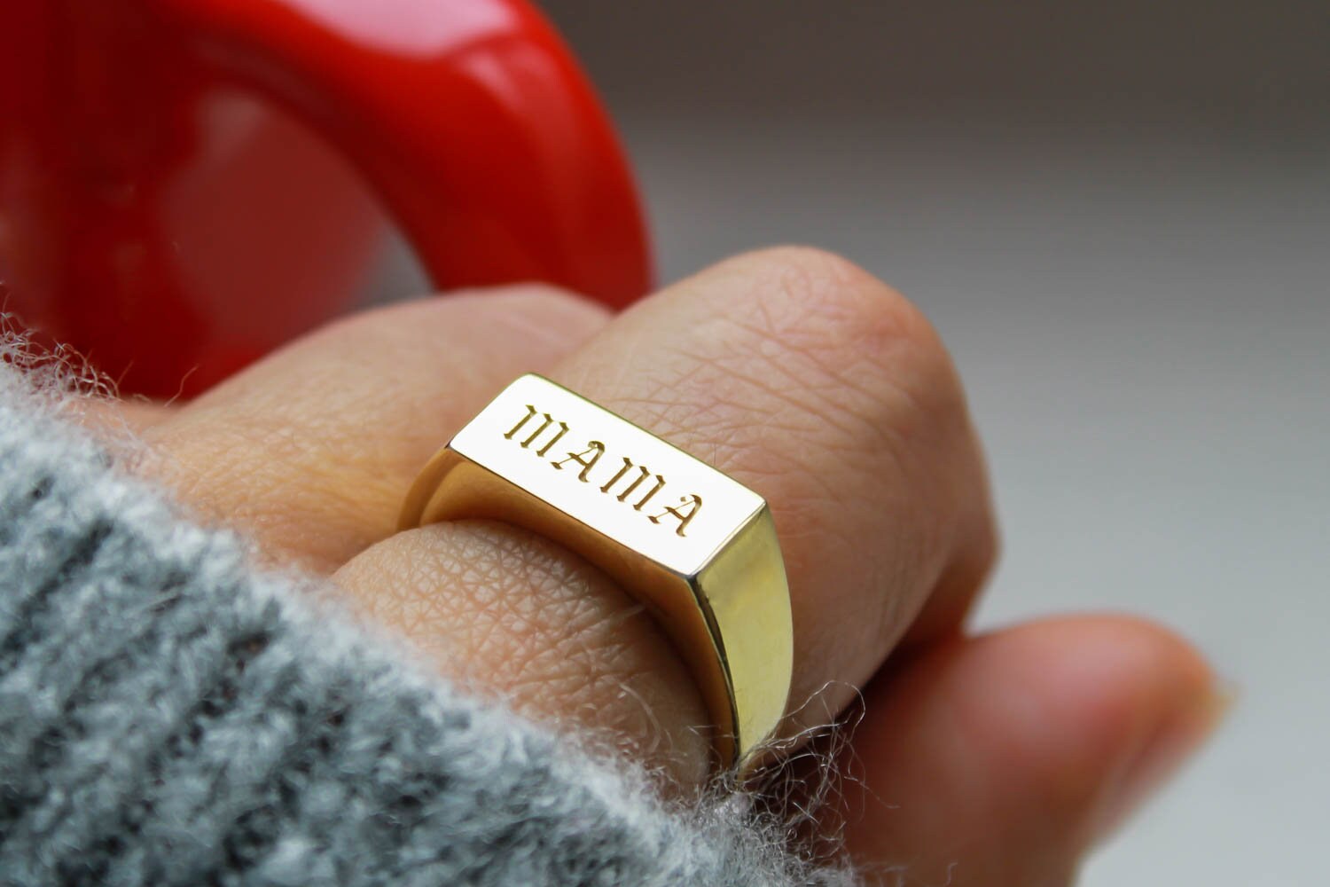 Personalized Rings Word Rings Rings With Words Quote - Etsy India