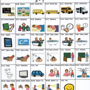 Visual Communication Aid, Personalized Fabric Key Fob Keychain to Help ...