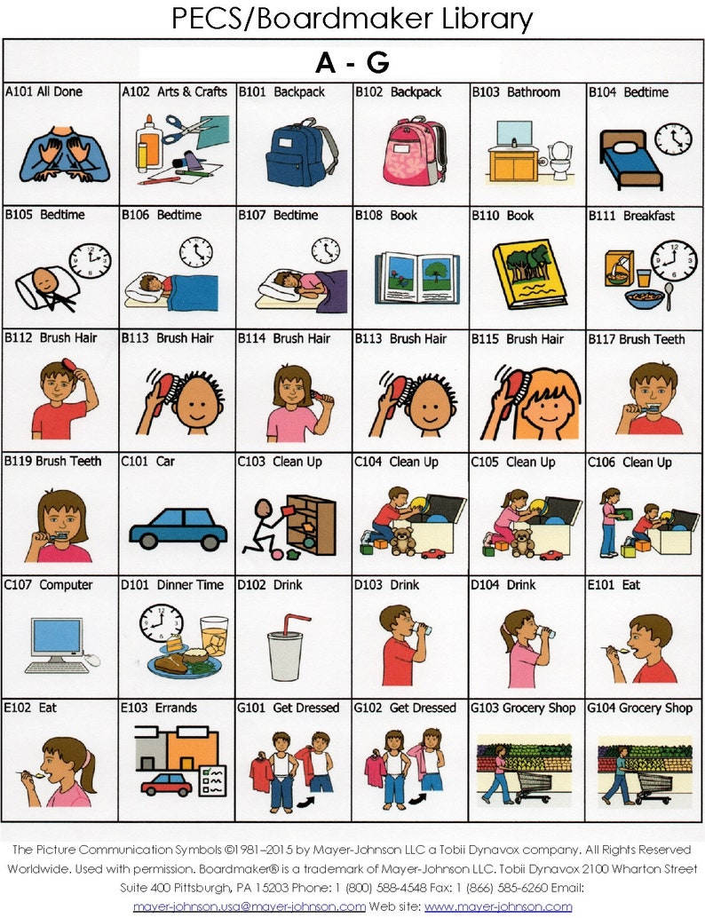 Visual Communication Aid Personalized Fabric Bracelet to Help | Etsy