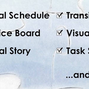 Autism Visual Aid Key Chain, Wrist Key Fob, to Help With Communication ...