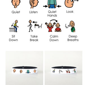 Autism Communication Bracelet: Visual Aid for Self-regulation, Emotions ...