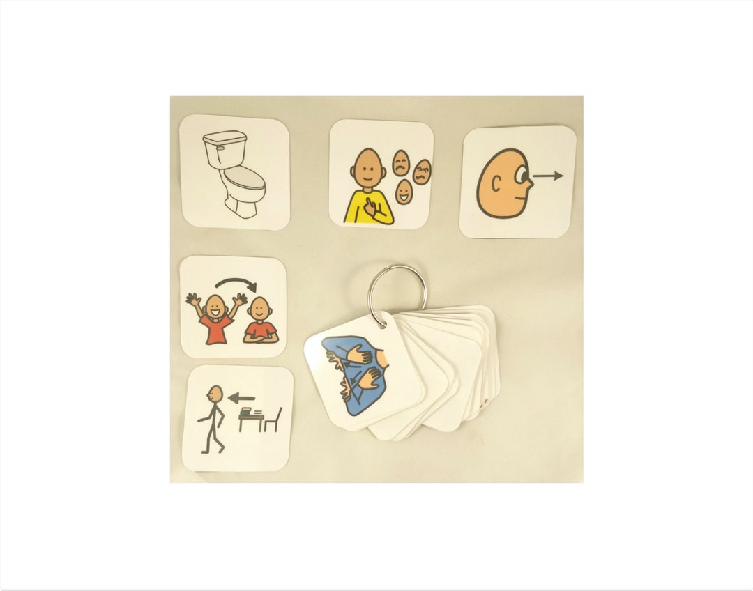 Autism Visual Communication Cards - 30 Visual Cards to Help With ...