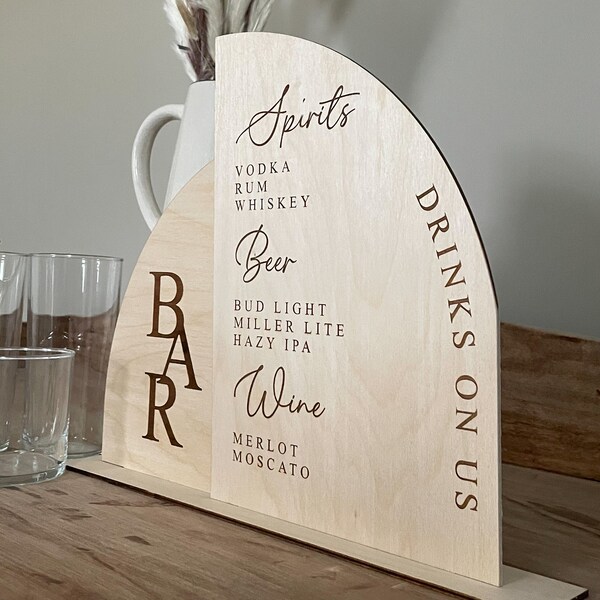 Natural Wood Sign - Etsy