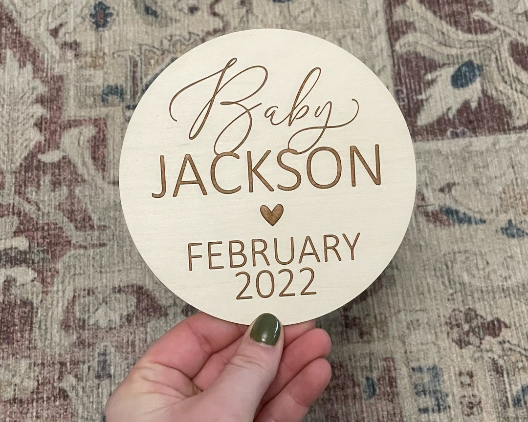 Pregnancy Announcement Sign Small Baby Announcement Sign - Etsy