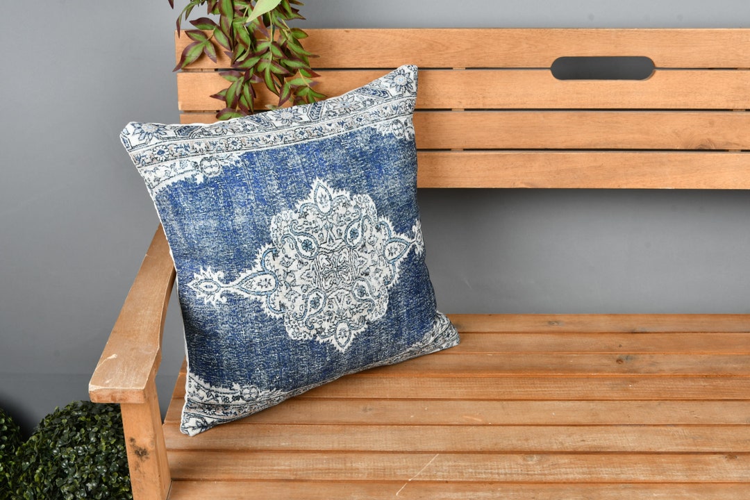 Vintage Patterned Pillow, Home Decor Pillow, Personalized Gift Pillow ...