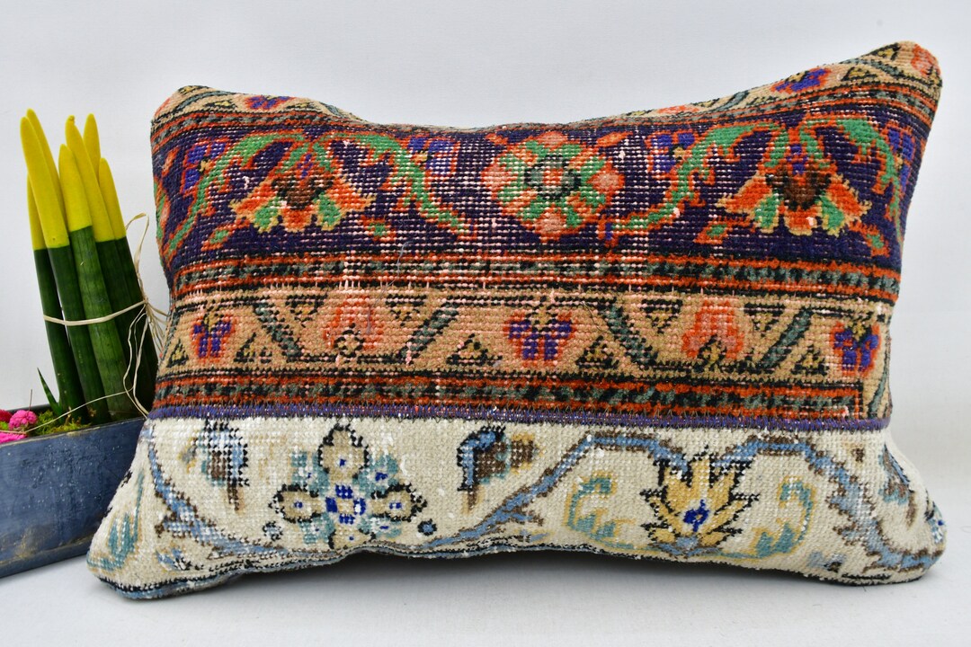 Throw Pillow, Turkish Pillow, Pillow Covers, 16x24 Rainbow Pillow ...