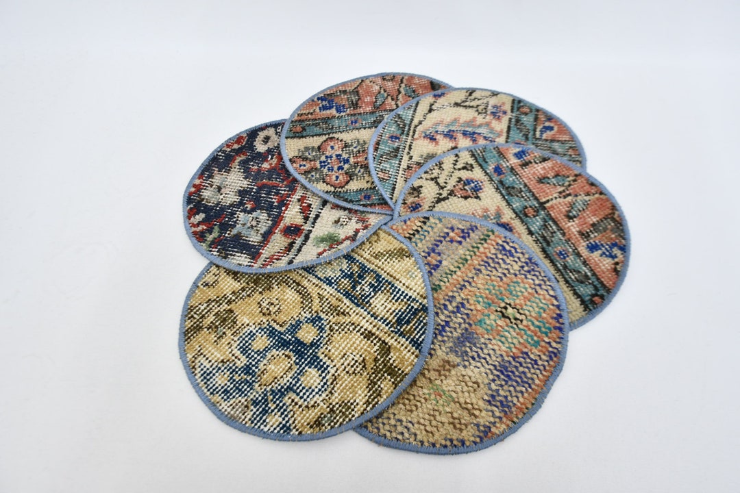 Kilim Supla, Kitchen Decor, Set of Six, Hand Crafted Supla, Gift Supla ...