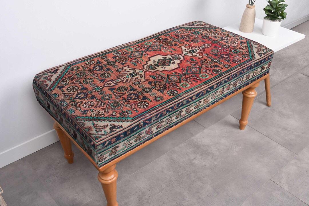 Entry Sitting Bench, Persian Style Bench, Mudroom Bench, Sitting Bench ...