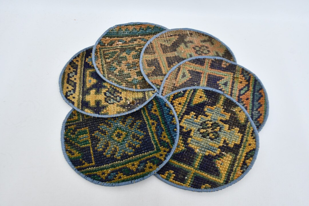 Round Under Plate, Kilim Supla, Kitchen Decor, Dinnerware Sets, Set of ...