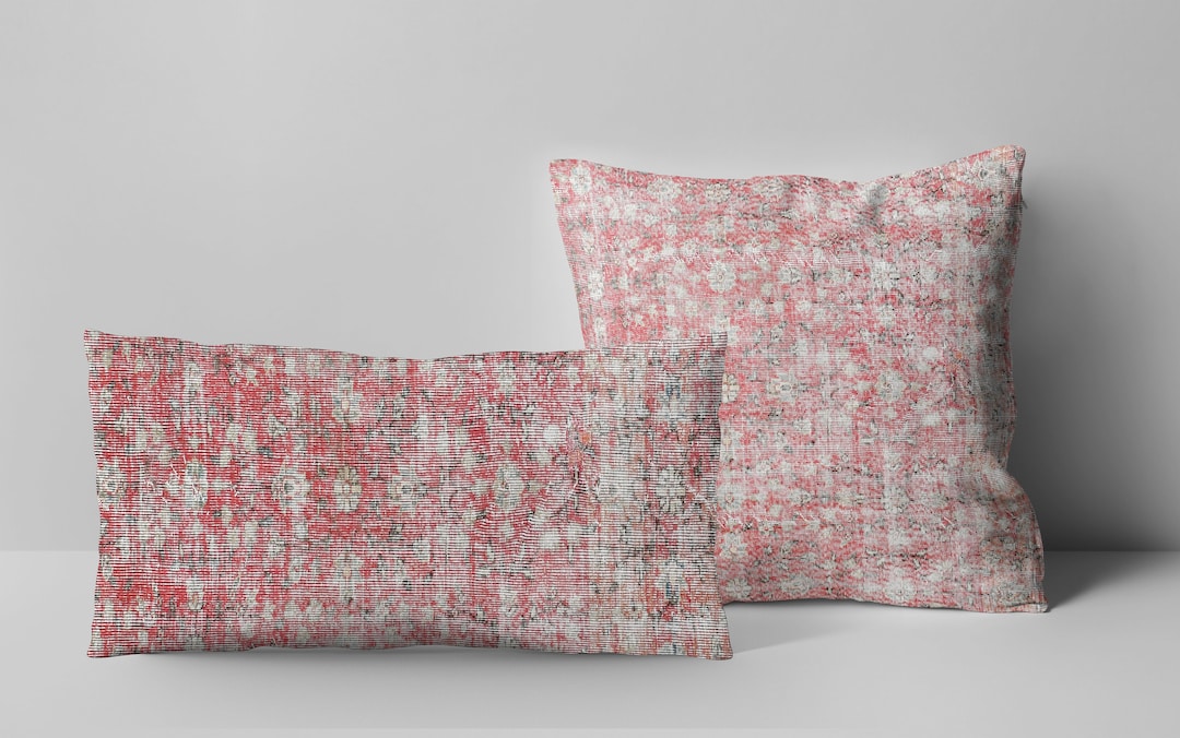 Vintage Patterned Pillow, Home Decor Pillow, Personalized Gift Pillow ...