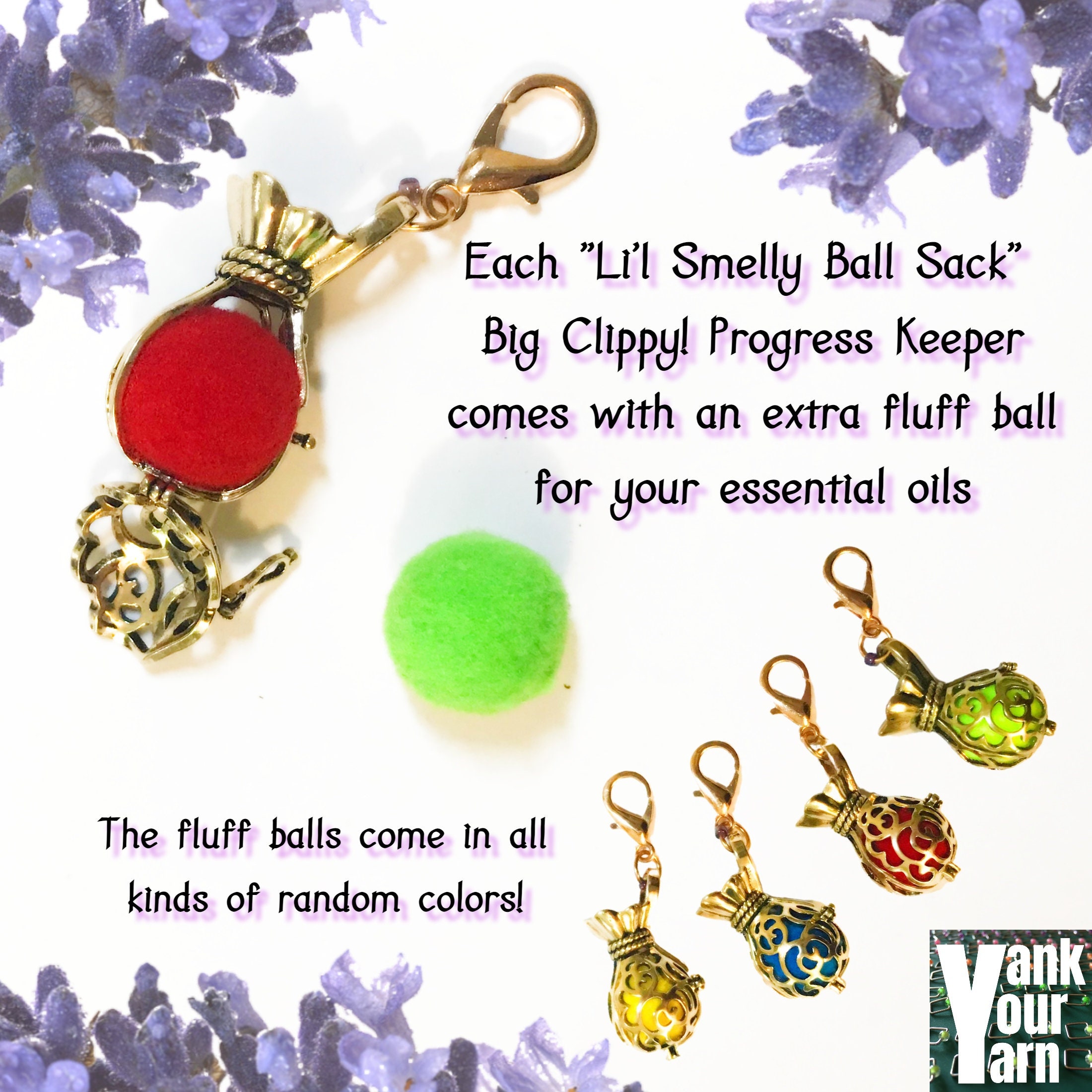 Li'l Smelly Ball Sack Aromatherapy Big Clippy Progress - Etsy