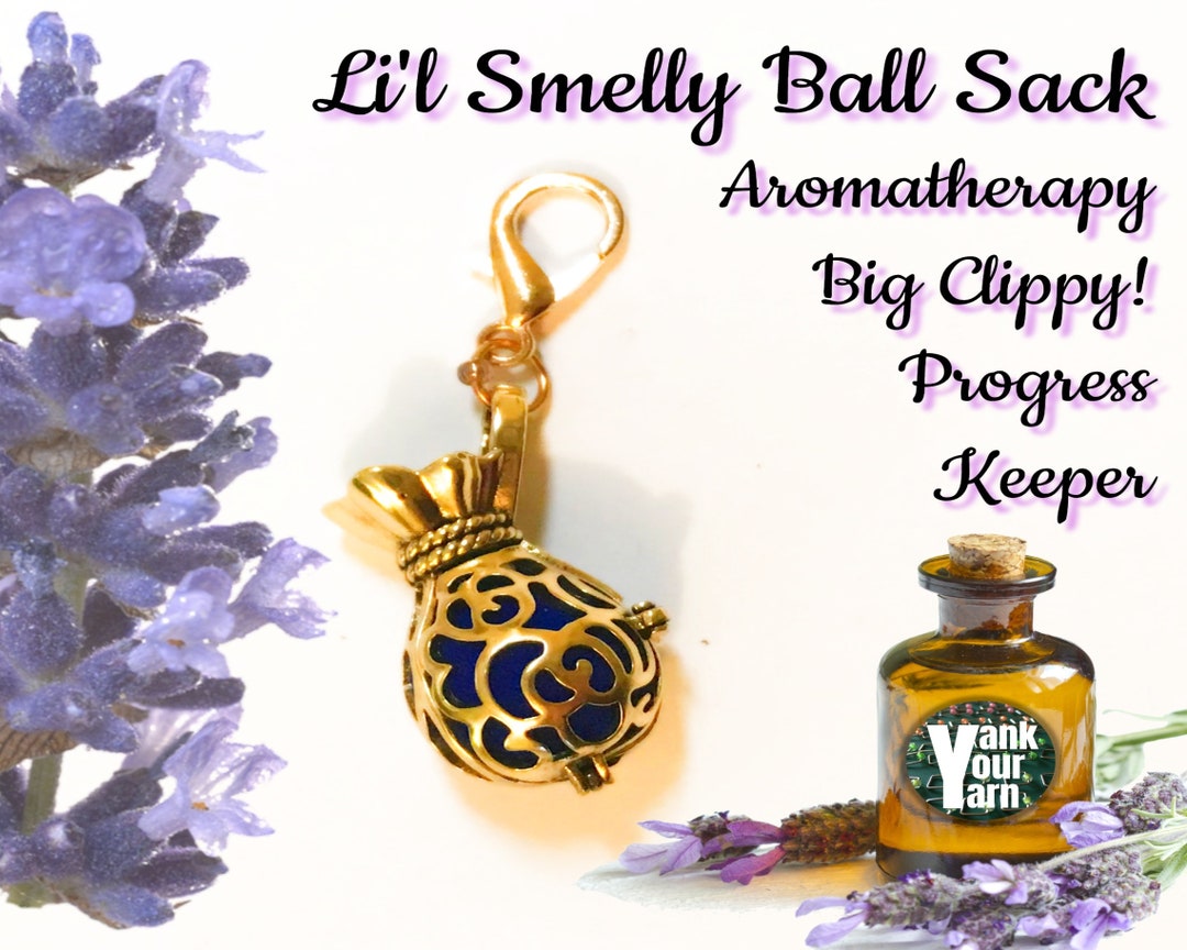 Li'l Smelly Ball Sack - Aromatherapy Big Clippy! Progress Keeper - Etsy