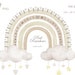 Baby Shower Rainbow Neutral Clipart Newborn Boy,girl/ PNG Watercolor ...
