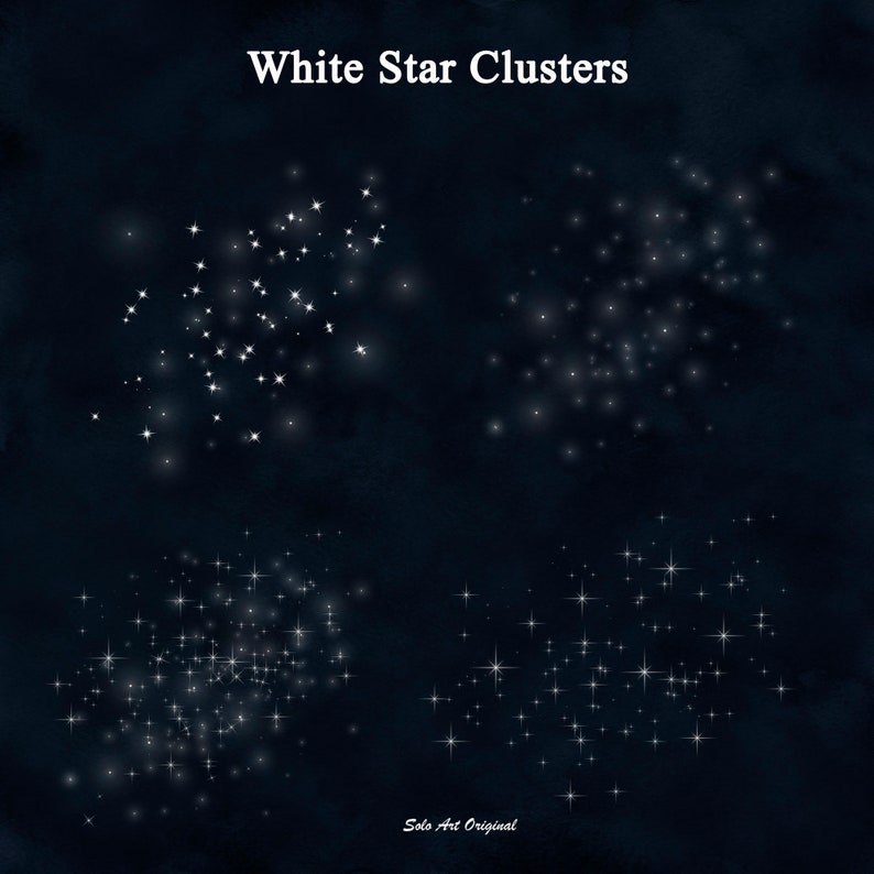Moon Phases Space Background Starry Night Star Clusters Cosmic Lunar ...