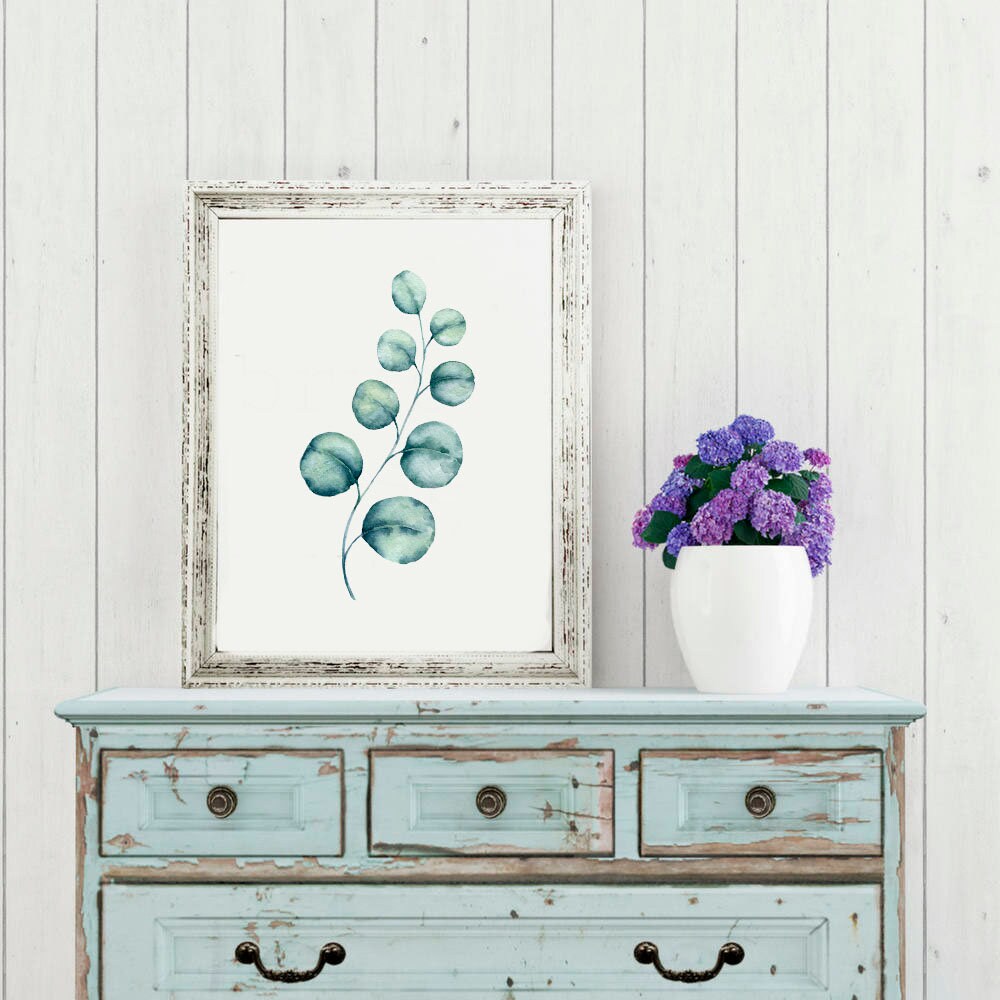 Floral Clipart Set Watercolor Pink Rose Flowers Eucalyptus - Etsy