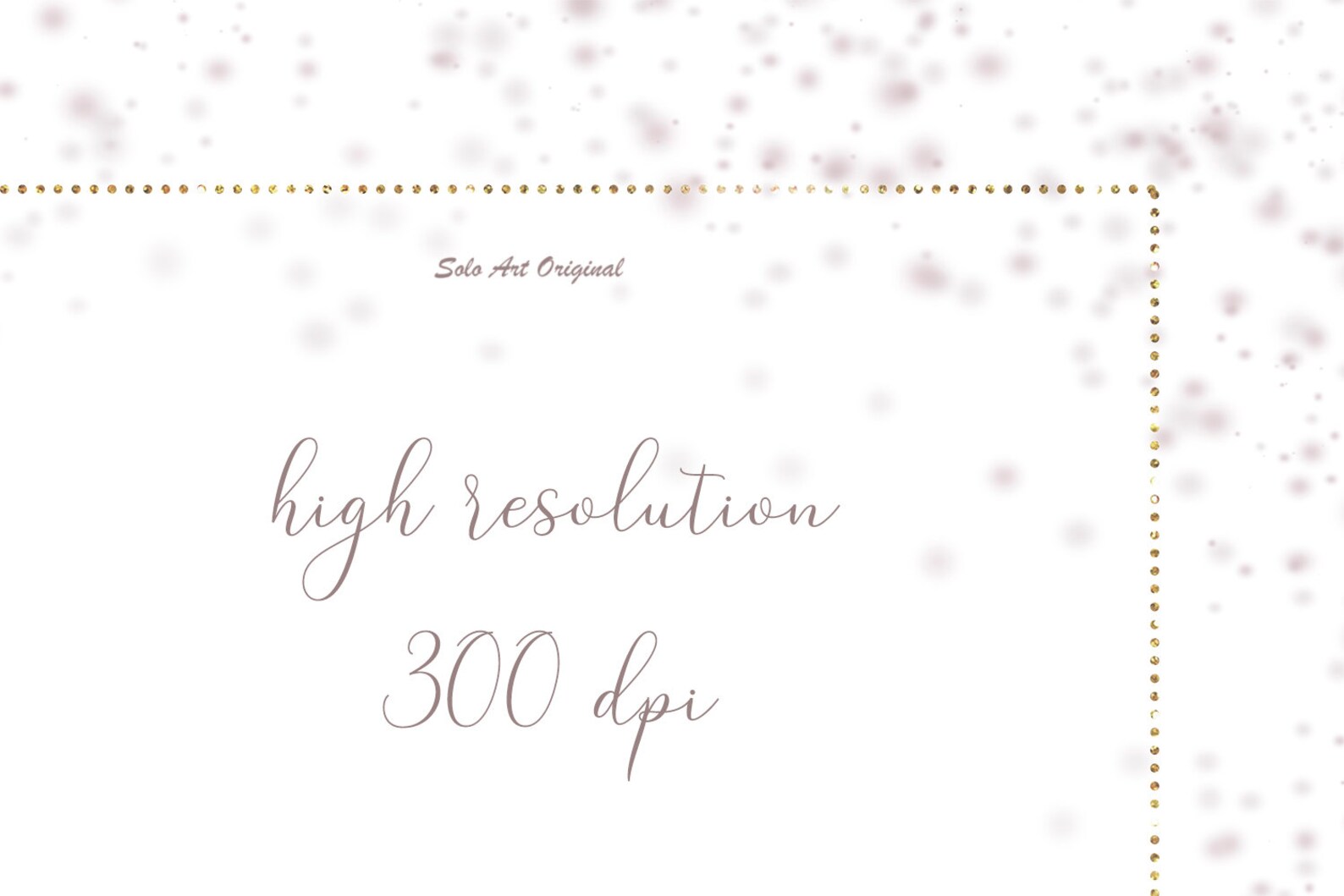 Gold Frame Pink Blush Splash Clipart Set Splatter Drops - Etsy