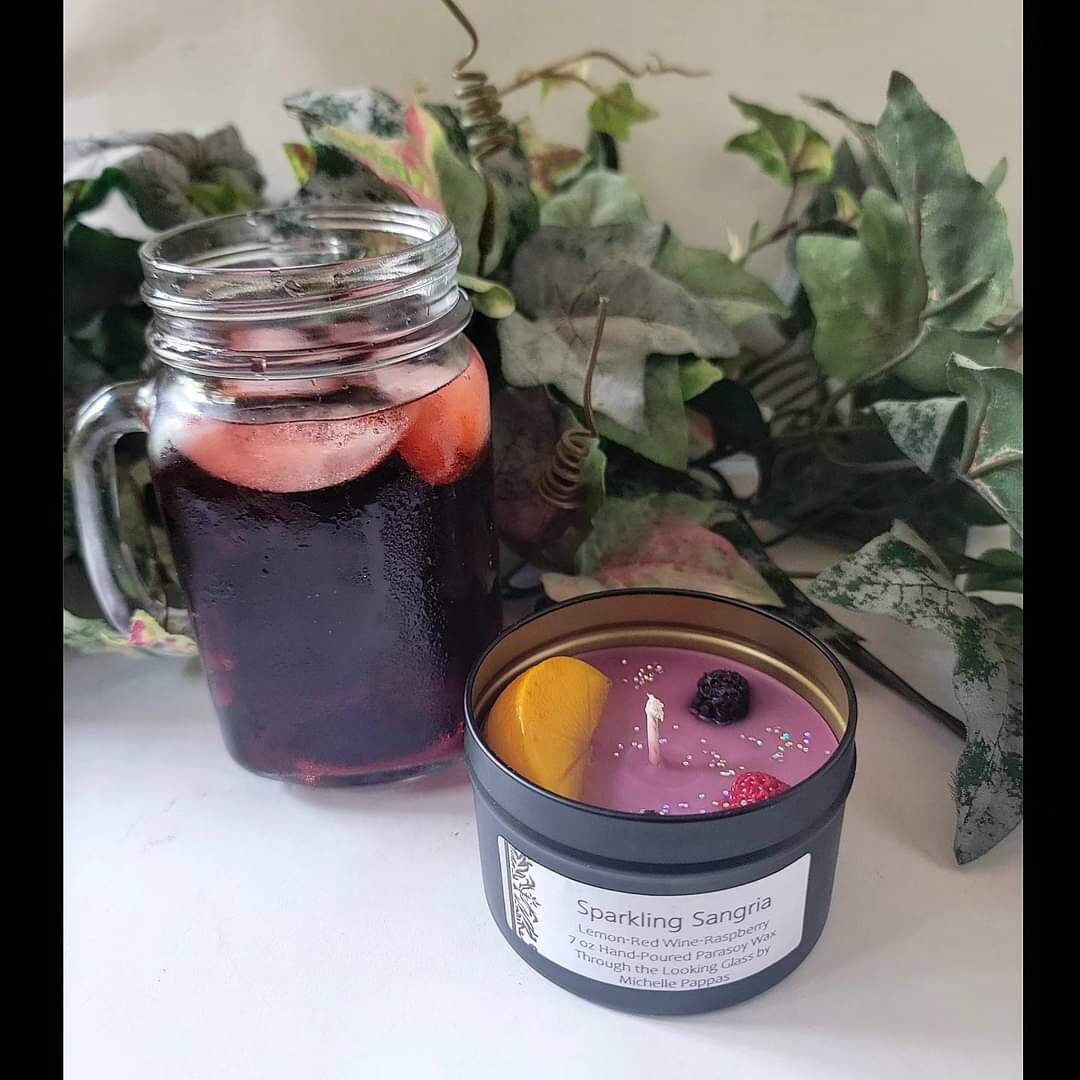 Sangria Brunch Candle Bridal Shower Party Favors Wine Scented Girl's ...