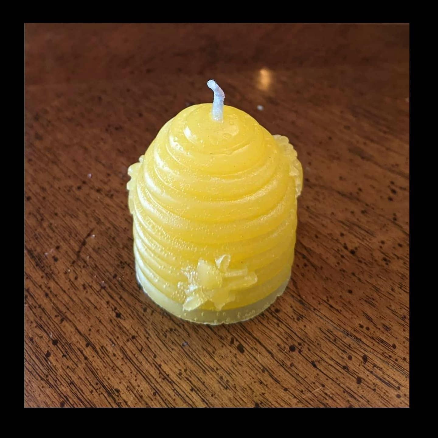 Bee Honeycomb Bumble Bee Beeswax Candle Votive | Etsy