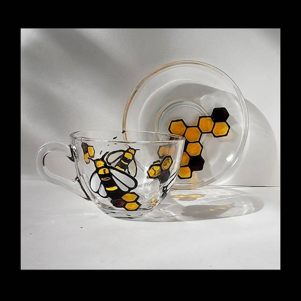 Antique Bee Tea Set - Etsy