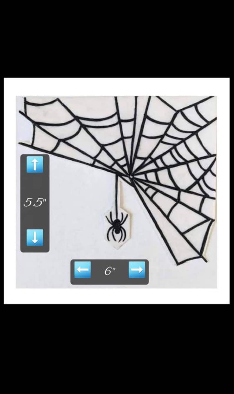 Spider Web Stained Glass Window Cling Halloween Decoration - Etsy