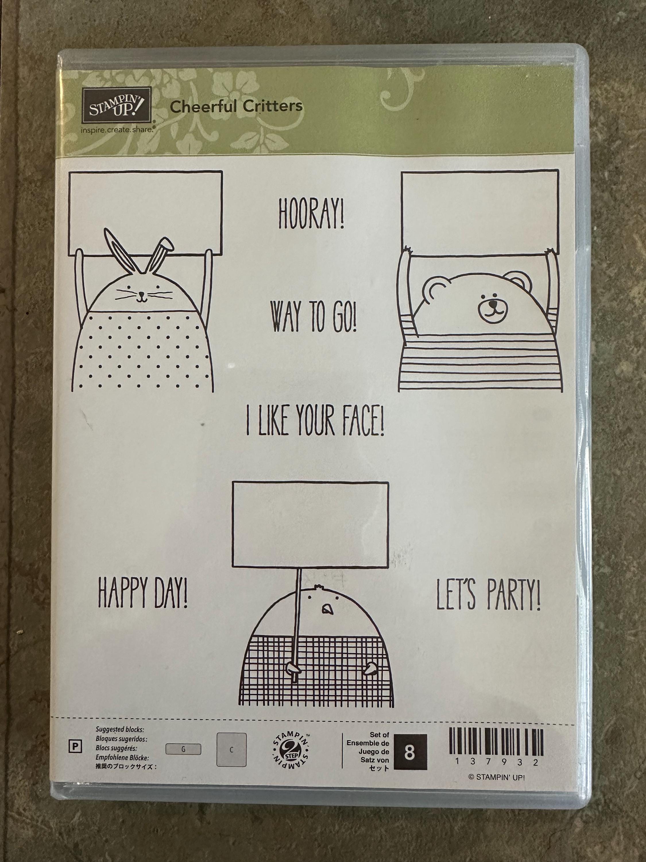 Pre-owned Retired Stampin up Rubber Stamps, Photopolymer, Gently Used ...