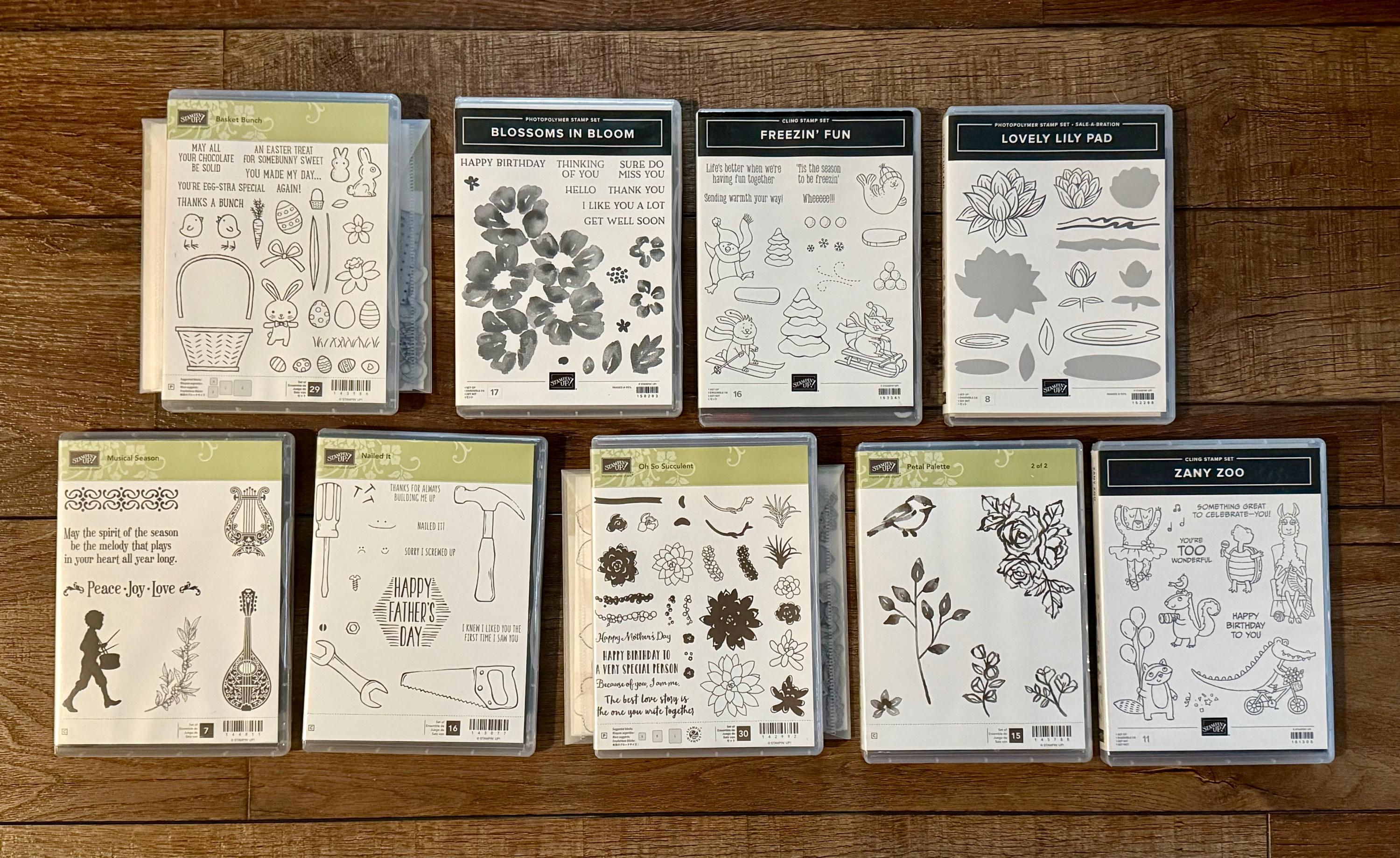 Group 3: Stampin’ up Retired, Gently Used Stamps and Dies - Etsy