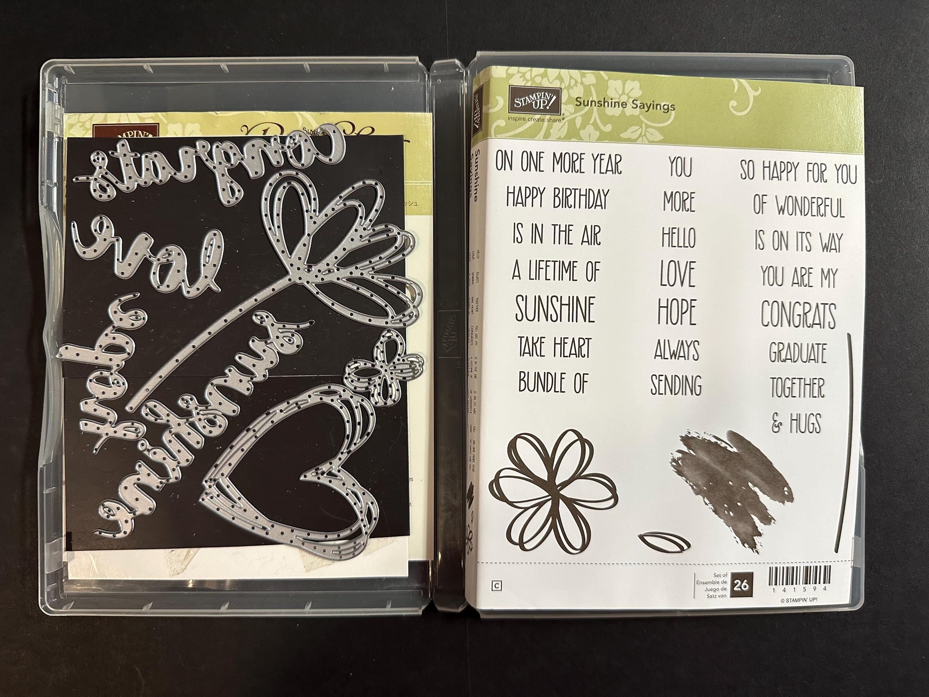 More Stampin up Retired Stamps, Dies, Bundles, Gently Used - Etsy