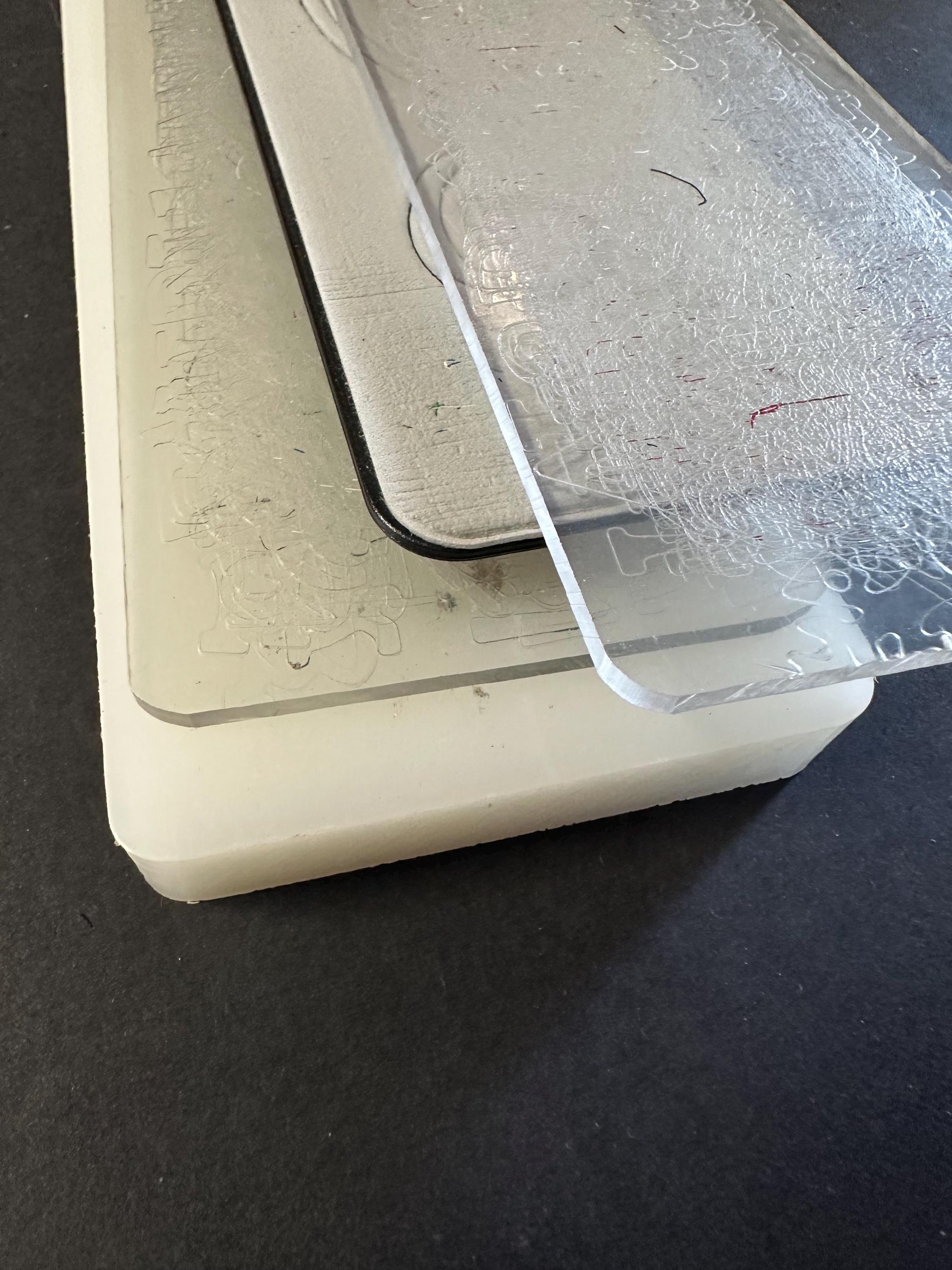 Sizzix Long Narrow Cutting Platform and Clear Plates, for Use With Long ...