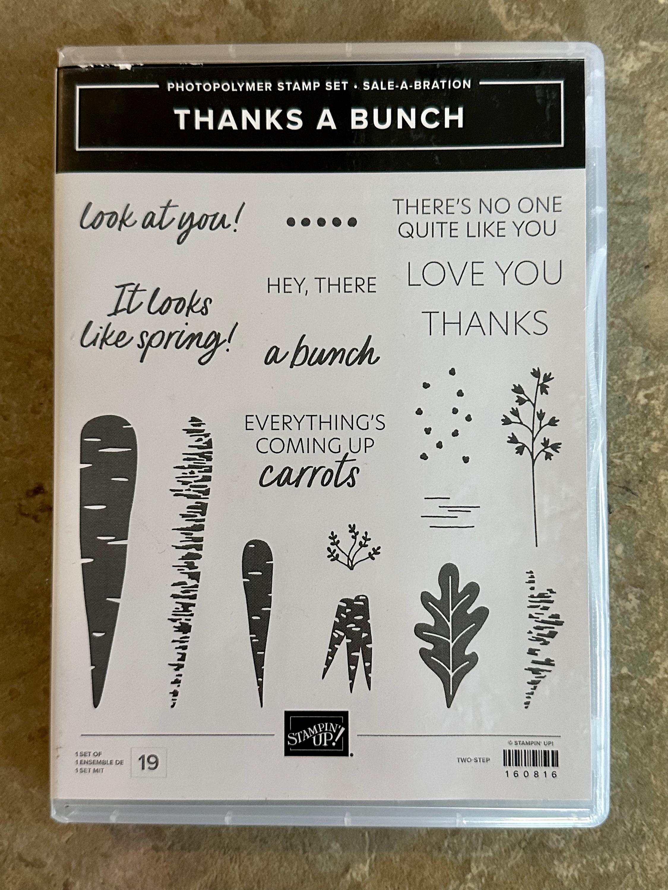 Stampin' up Retired Stamp Sets, Rubber Stamps, Photopolymer, Pre-owned ...