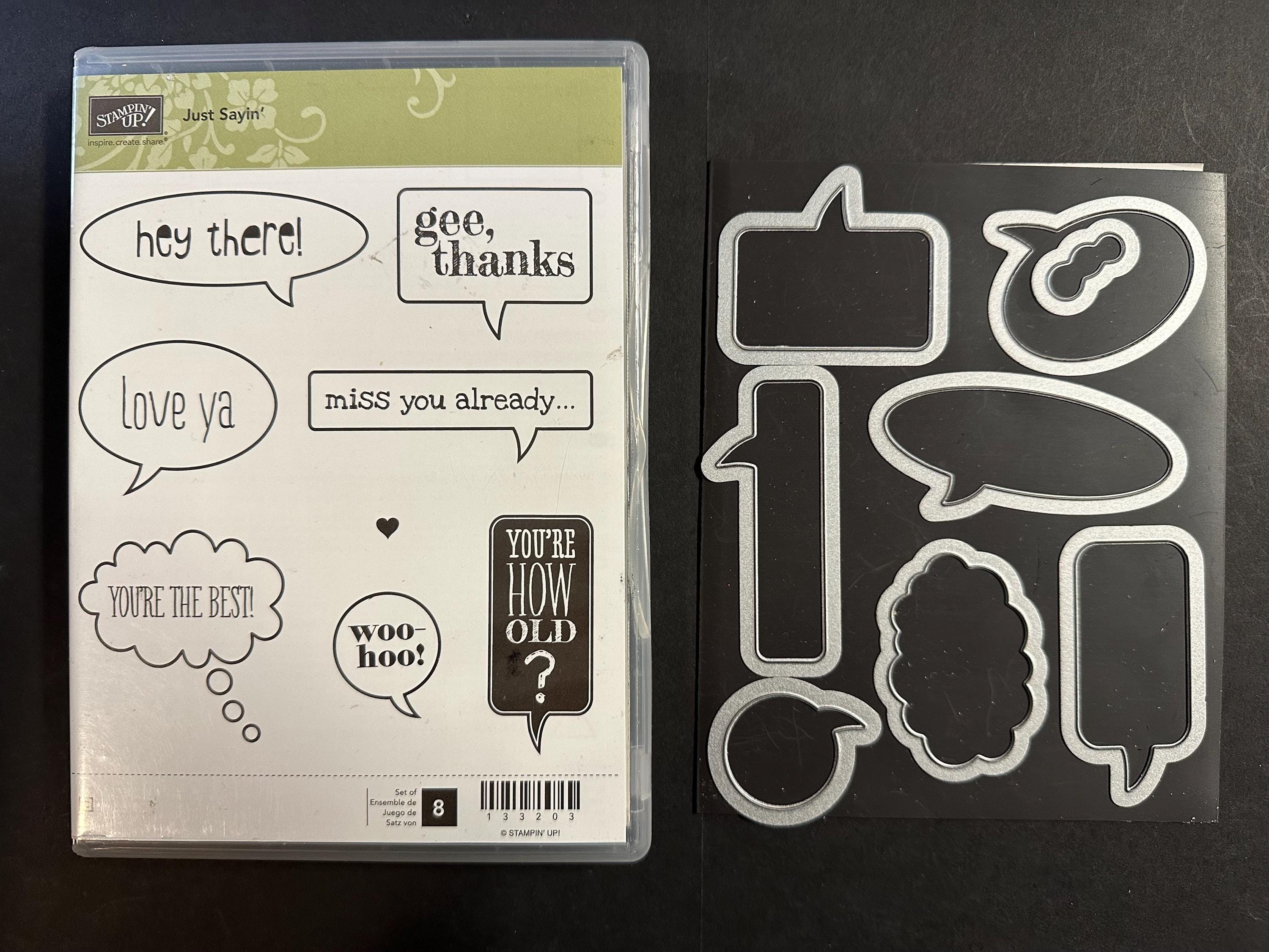 Group 2: Stampin up Retired, Gently Used Stamps and Dies, Bundles - Etsy