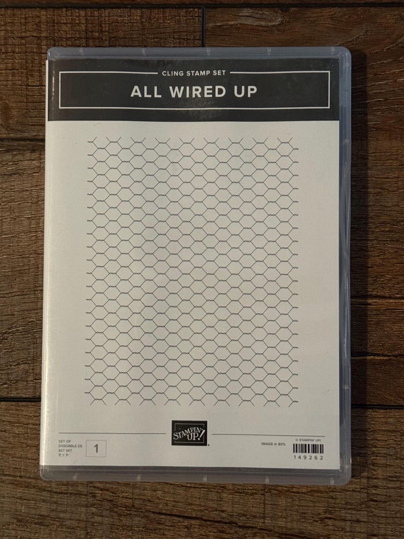 Background Stamps A2 Sized, Stampin up Retired, Gently Used - Etsy