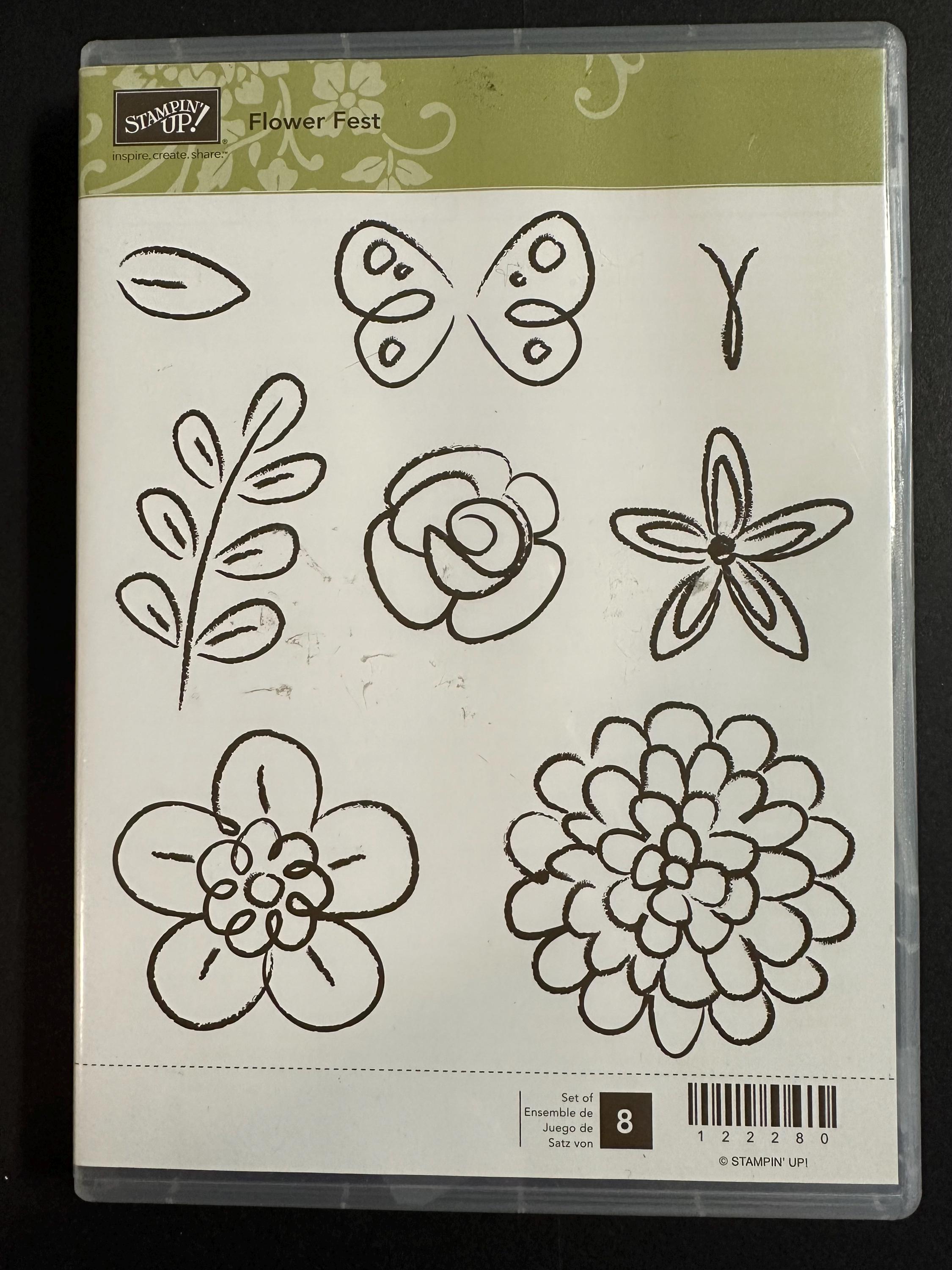 Stampin' up Retired, Gently Used Rubber Stamp Sets - Etsy