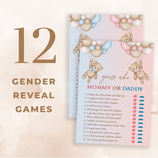 Gender Reveal - Etsy