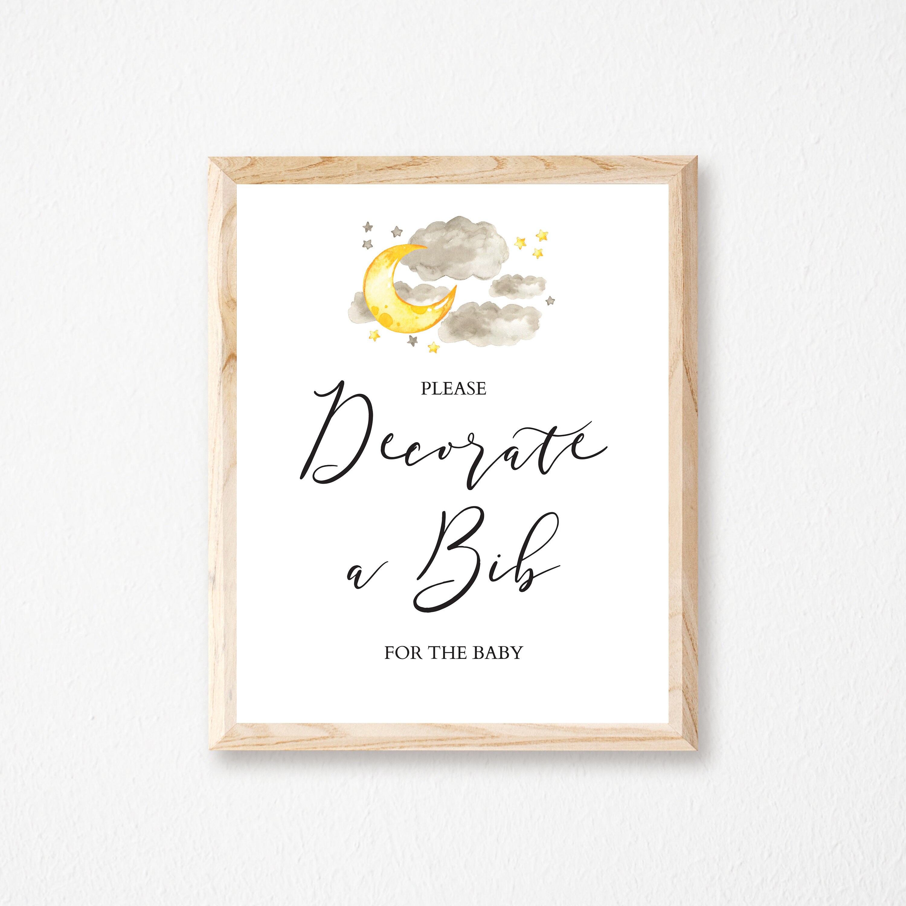 Decorate a Bib, Bib Decorating Station, Gender Neutral Baby Shower ...