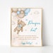 Books and Gifts Blue Teddy Bear Themed Baby Shower Gifts Table - Etsy