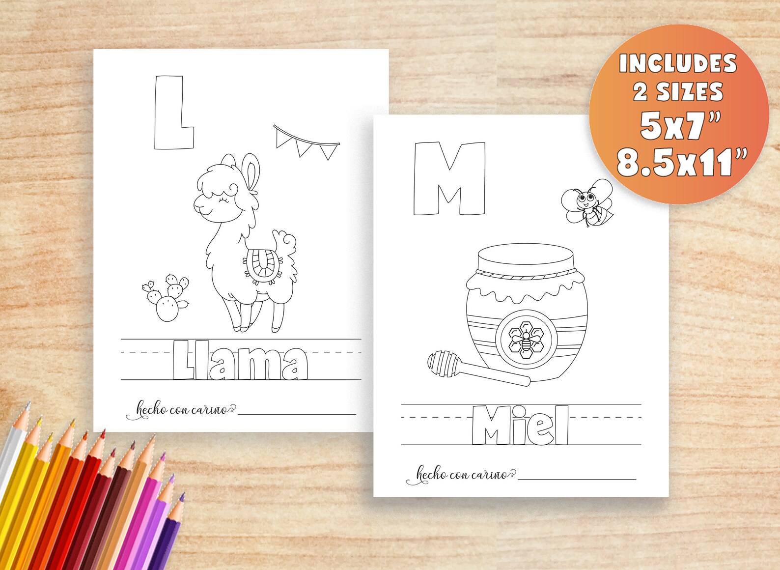 Baby's First ABC Book in Spanish Alphabet Book Baby | Etsy