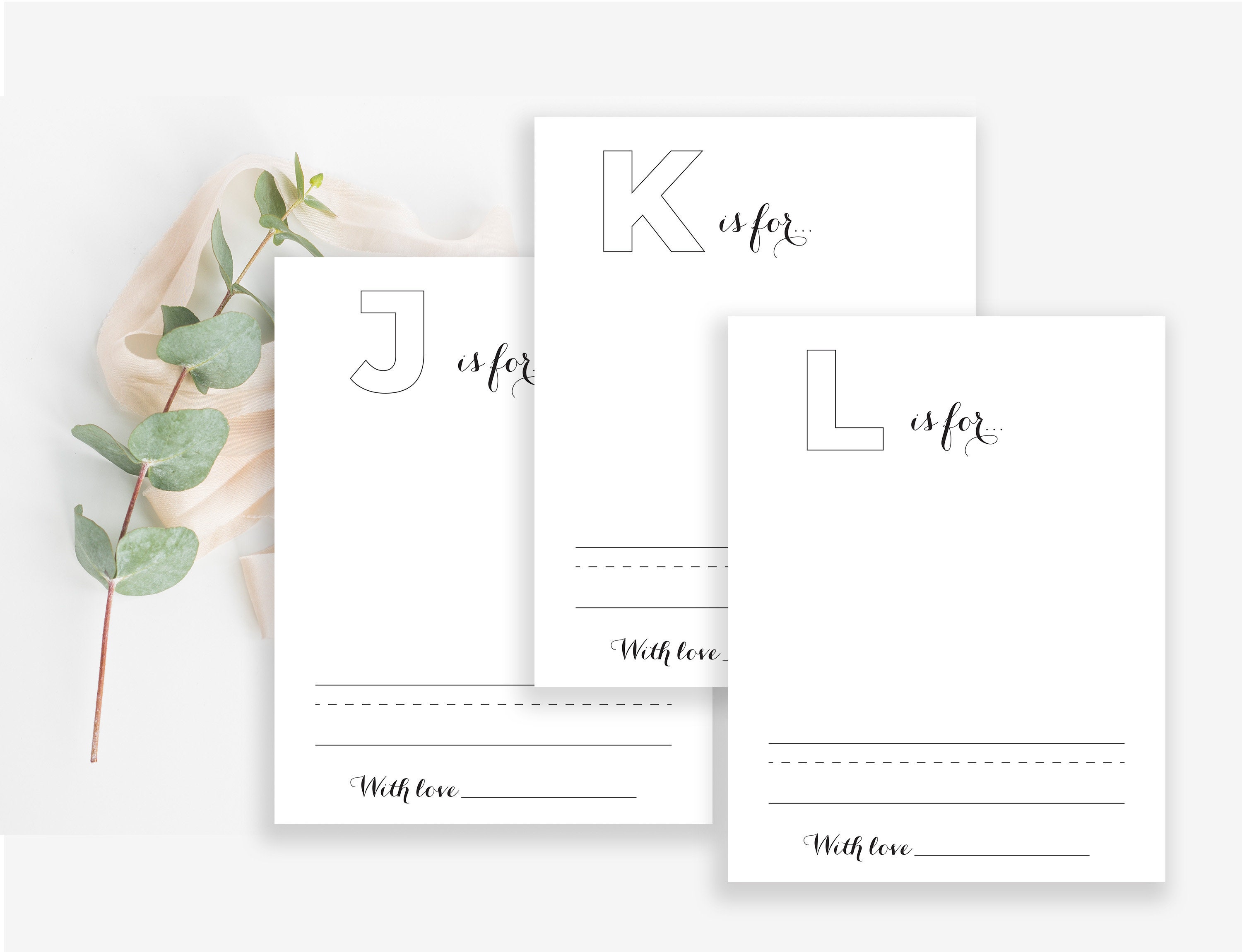 Abc Baby Shower Book Blank Alphabet Book Printable Coloring | Etsy