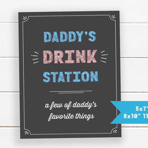 Drink Station - Etsy