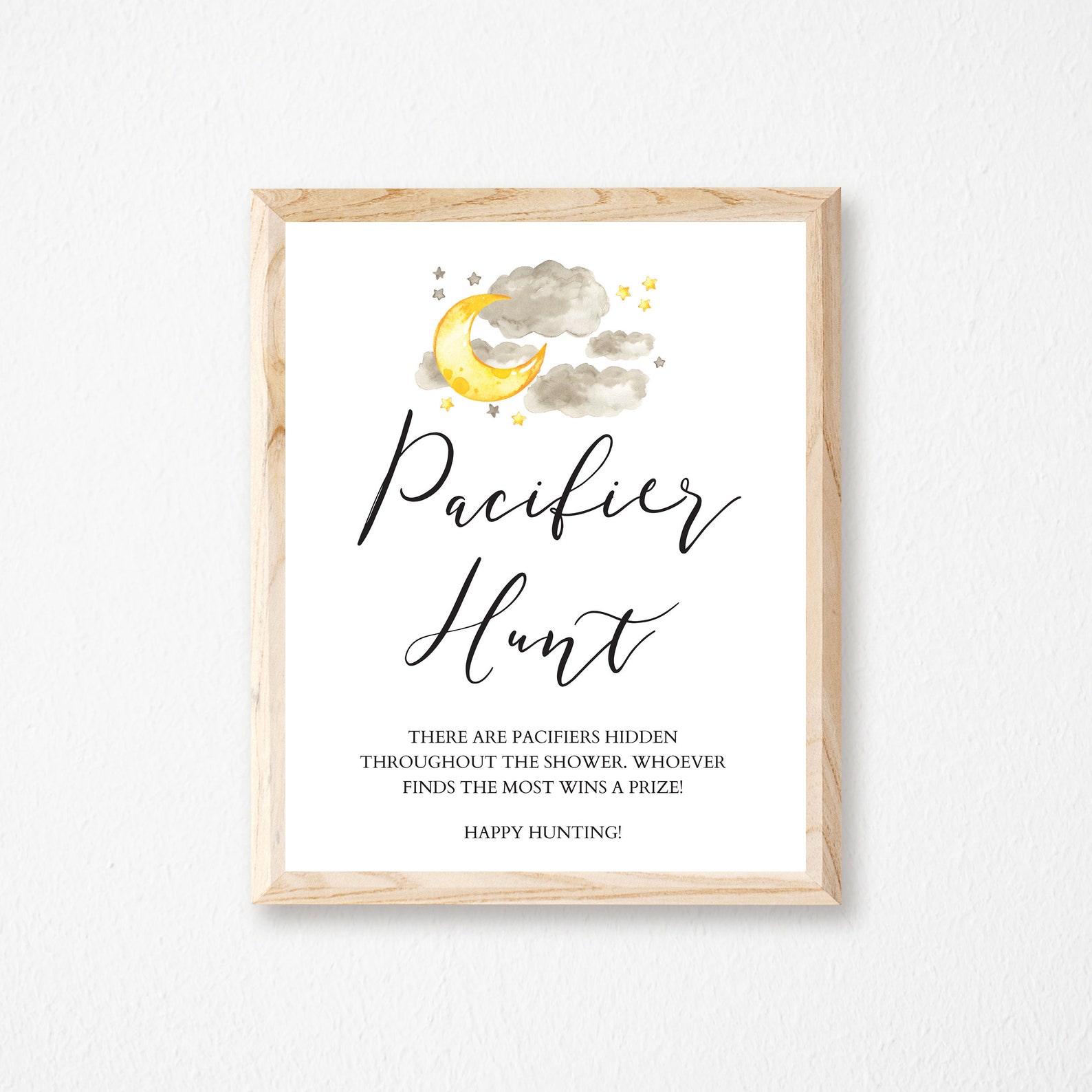 Pacifier Hunt Baby Shower Game Twinkle Twinkle Little Star | Etsy