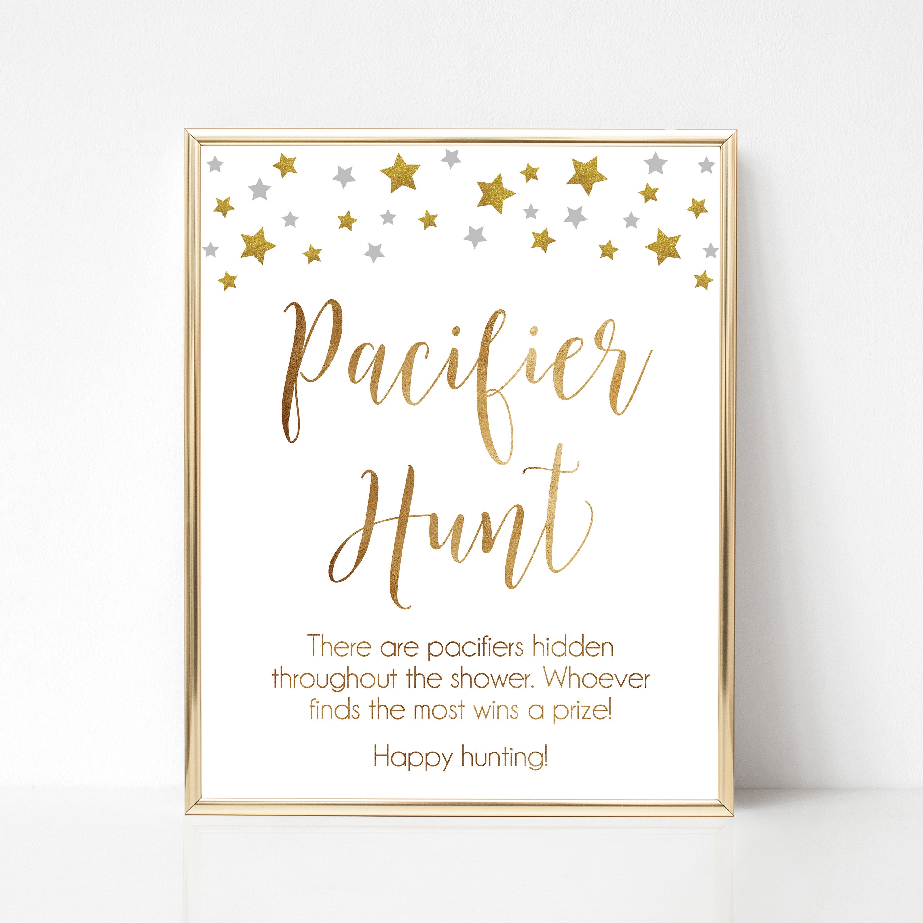 Cards and Gifts Sign, Printable Baby Shower Gifts and Cards Sign, Gold ...