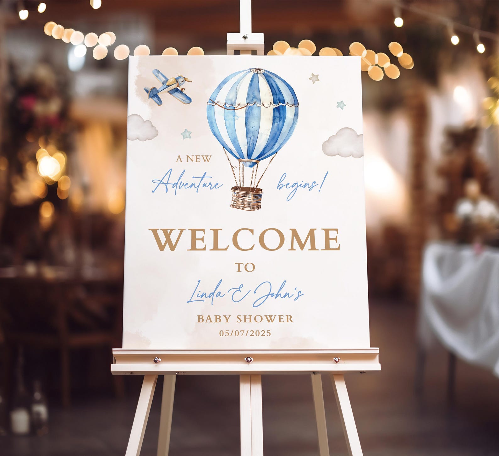 Baby Name Boarding Pass Sign and Cards, Travel Baby Shower, Baby Name ...
